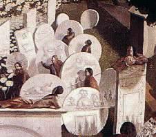 The Cookham Resurrection by English artist Stanley Spencer